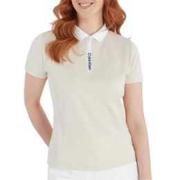 Calvin Klein - Poloshirt f&uuml;r Damen, Regul&auml;r (Birke)