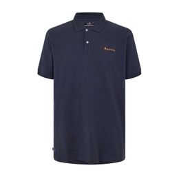 Aquascutum - Poloshirt f&uuml;r Herren, Regul&auml;r, kurz&auml;rmlig (Marine)