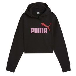 Puma - Kurz-Hoodie f&uuml;r M&auml;dchen, leger (Schwarz)