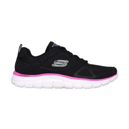 Skechers - "Track" Sneaker f&uuml;r Damen (Schwarz/Pink)