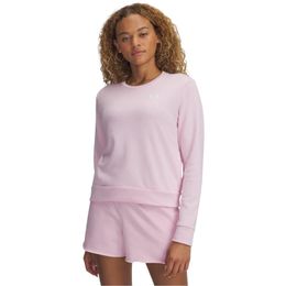 Under Armour - "Rival" Sweatshirt f&uuml;r Damen, Frottee (Pink)