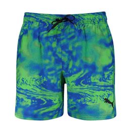Puma - Badeshorts f&uuml;r Jungen, Schnell trocknend (Blau/Gr&uuml;n)