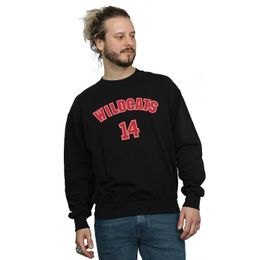 Disney - "High School Musical The Musical Wildcats 14" Sweatshirt f&uuml;r Herren (Schwarz)