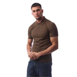 BOSS - "Firenze" Poloshirt f&uuml;r Herren, Baumwolle (Braun)