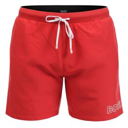 BOSS - "Starfish" Badeshorts f&uuml;r Herren (Rot)