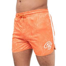 CrossHatch - "Salsola" Badeshorts f&uuml;r Herren (Orange)
