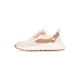 Sneaker "CHARLIE" in Beige mit Kombination