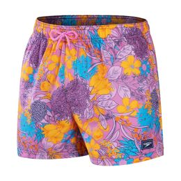 Speedo - Badeshorts f&uuml;r Herren (Violett/Gelb)