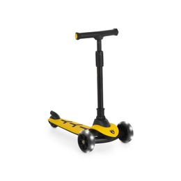 Moni Kinderroller Lamborghini Pro PU-R&auml;der ABEC-7 LED Hinterradbremse bis 50 kg gelb
