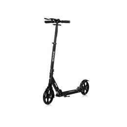 Chipolino Kinderroller Rider PU-R&auml;der klappbar Sto&szlig;d&auml;mpfer h&ouml;henverstellbar schwarz