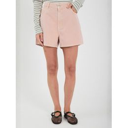 Shorts NORR "NORR Shorts Lilah", Damen, Gr. 34, Normalgr&ouml;&szlig;en, light pink wash, Obermaterial: 100% Baumwolle, Hosen Shorts