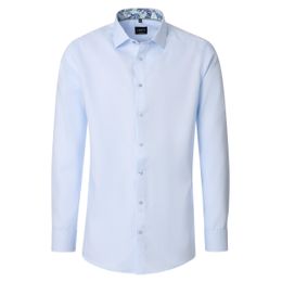 Businesshemd Venti "Venti Businesshemd uni", Herren, Gr. 40, Normalgr&ouml;&szlig;en, blau (hellblau), 100% Baumwolle, unifarben, schmal, Hemden