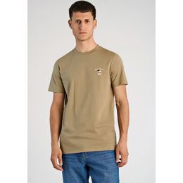 Kurzarmshirt LINDBERGH "T-Shirt (Kurzarm) Relaxed Fit", Jungen, Gr. L, dusty gr&uuml;n, Obermaterial: 100% Baumwolle, l&auml;ssig geschnitten, Rundhals, Shirts