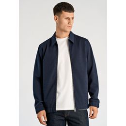 Hemdjacke Junk De Luxe "Casual Jacke Relaxed Fit", Herren, Gr. L, navy mix, Obermaterial: 75% Polyester, 22% Viskose, 3% Elasthan. Futter: 95% Polyester, 5% Elasthan, l&auml;ssig geschnitten, Jacken