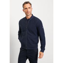 Sweatshirt OLYMP "OLYMP Casual Wirk", Herren, Gr. XL, marine, 100% Baumwolle, Sweatshirts Sweatshirt
