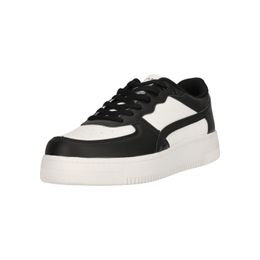 Sneaker Endurance "Varhil", Damen, Gr. 45, schwarz-wei&szlig; (schwarz, wei&szlig;), Polyurethane, Schuhe Sneaker, mit rutschhemmendem Allwetterprofil