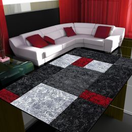 Teppich Ayyildiz Teppiche "Hawaii 1330" Gr. 2, rot, B:80cm H:13mm L:150cm, Kunstfaser, Teppiche, Teppich, L&auml;ufer, handgearbeiteter Konturenschnitt, Wohnzimmer