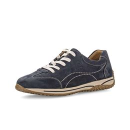 Sneaker Gabor "Sneaker low", Damen, Gr. 37,5, blau, Schuhe Sneaker