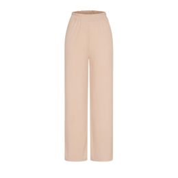 Stoffhose CLOUD 5IVE "CLOUD 5IVE", Damen, Gr. L, US-Gr&ouml;&szlig;en, beige, 96% Polyester, 4% Elasthan, unifarben, loose fit, Hosen Stoffhose