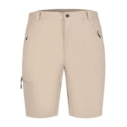 Trekkingshorts Icepeak "Icepeak Shorts Berwyn", Herren, Gr. 54, EURO-Gr&ouml;&szlig;en, kitt, Stoff, 90% Polyester, 10% Elasthan, Hosen