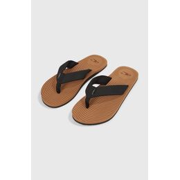O`Neill Zehentrenner O'NEILL "SANDALS", Herren, Gr. 41, gelb (dijon), Synthetik, Schuhe Zehentrenner