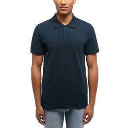 Poloshirt Mustang "PACO", Herren, Gr. L, grau (carbon), Piqu&eacute;, Obermaterial: 100% Baumwolle, normal h&uuml;ftbedeckend, ohne Ausschnitt, Shirts, Trageangenehme Baumwollqualit&auml;t