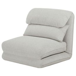Livetastic Schlafsessel Verve, Beige, Textil, 78x72x85 cm, Bsci, Liegefunktion, Wohnzimmer, Sessel, Schlafsessel