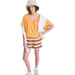 T-Shirt Roxy "Nightfall", Damen, Gr. L, papaya, Obermaterial: 100% Baumwolle., Shirts T-Shirt