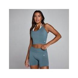Myprotein MP Nahtloses Damen Layering-Tank-Top &ndash; Midnight Slate - XS