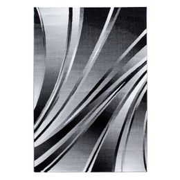 Ayyildiz Flachwebeteppich Parma Schwarz ca. 240x340cm