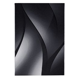 Ayyildiz Webteppich Plus Schwarz ca. 240x340cm