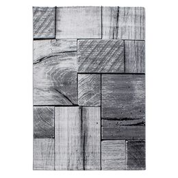 Ayyildiz Flachwebeteppich Parma Schwarz ca. 240x340cm
