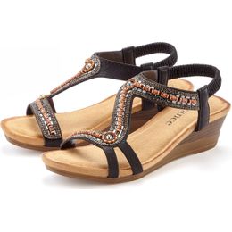 Vivance Damen Sandalette schwarz Gr&ouml;&szlig;e 38