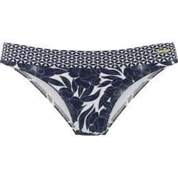 Sunseeker Damen Badehose marine bedruckt Gr&ouml;&szlig;e 38