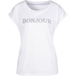 Vivance Damen T-Shirt wei&szlig; Gr&ouml;&szlig;e 32/34