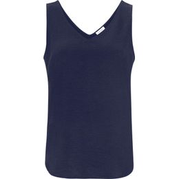 Vivance Damen Blusentop blau Gr&ouml;&szlig;e 44