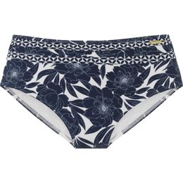 Sunseeker Damen Badehose marine bedruckt Gr&ouml;&szlig;e 34