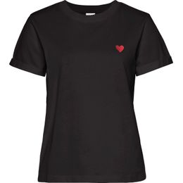 Lascana Damen T-Shirt schwarz Gr&ouml;&szlig;e 36/38