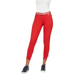 Ascari Damen 5-Pocket-Jeans mit Push-up-Effekt rot Gr&ouml;&szlig;e 38