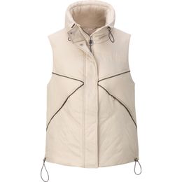 CR&Eacute;ATION L Damen Steppweste sand-graphit Gr&ouml;&szlig;e 38