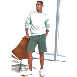 John Devin Damen Sweatshorts salbei Gr&ouml;&szlig;e M (48/50)