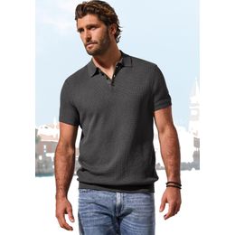 John Devin Herren Poloshirt anthrazit Gr&ouml;&szlig;e XXL