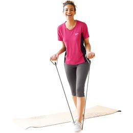 Damen Caprileggings mit Teil-Dehnbund anthrazit Gr&ouml;&szlig;e 44/46