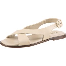 Heine Damen Sandale creme Gr&ouml;&szlig;e 36