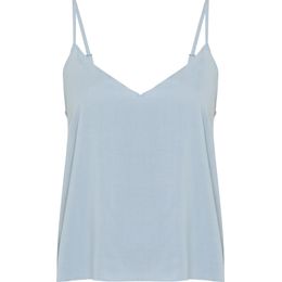 Lascana Damen Spaghettitop graublau Gr&ouml;&szlig;e 46