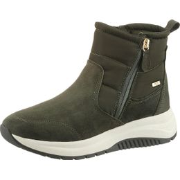 Caprice Damen Stiefelette khaki Gr&ouml;&szlig;e 37