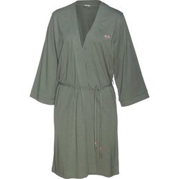 Vivance Dreams Damen Kimono khaki Gr&ouml;&szlig;e 36/38