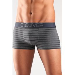 s.Oliver Herren Hipster grau-bordeaux-gestreift / grau-khaki-gestreift / grau-blau-gestreift / grau-anthrazit-gestreift Gr&ouml;&szlig;e S