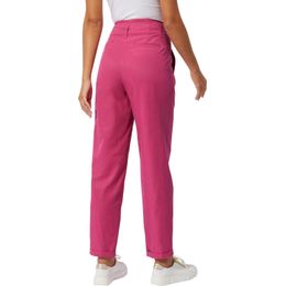 CR&Eacute;ATION L Damen Hose mit hoher Taille fuchsia Gr&ouml;&szlig;e 38