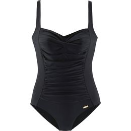 Lascana Damen Badeanzug schwarz Gr&ouml;&szlig;e 40E